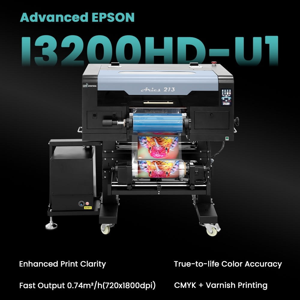 DTF Station Aries 213 UV DTF Printer 2-in-1 Printing and Laminating ...