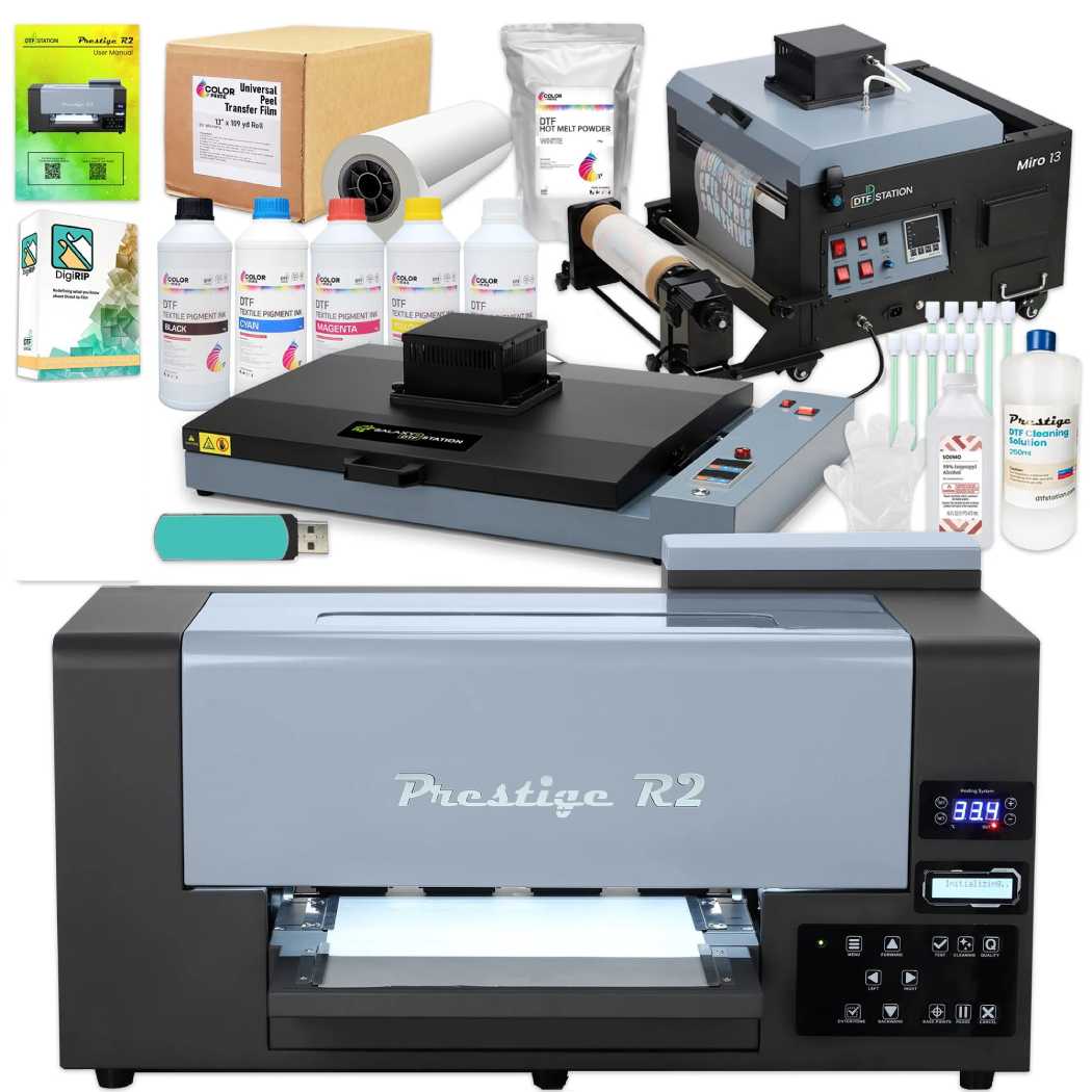$198/Month DTF Station Prestige R2 Printer & Shaker Bundle – Canada DTF