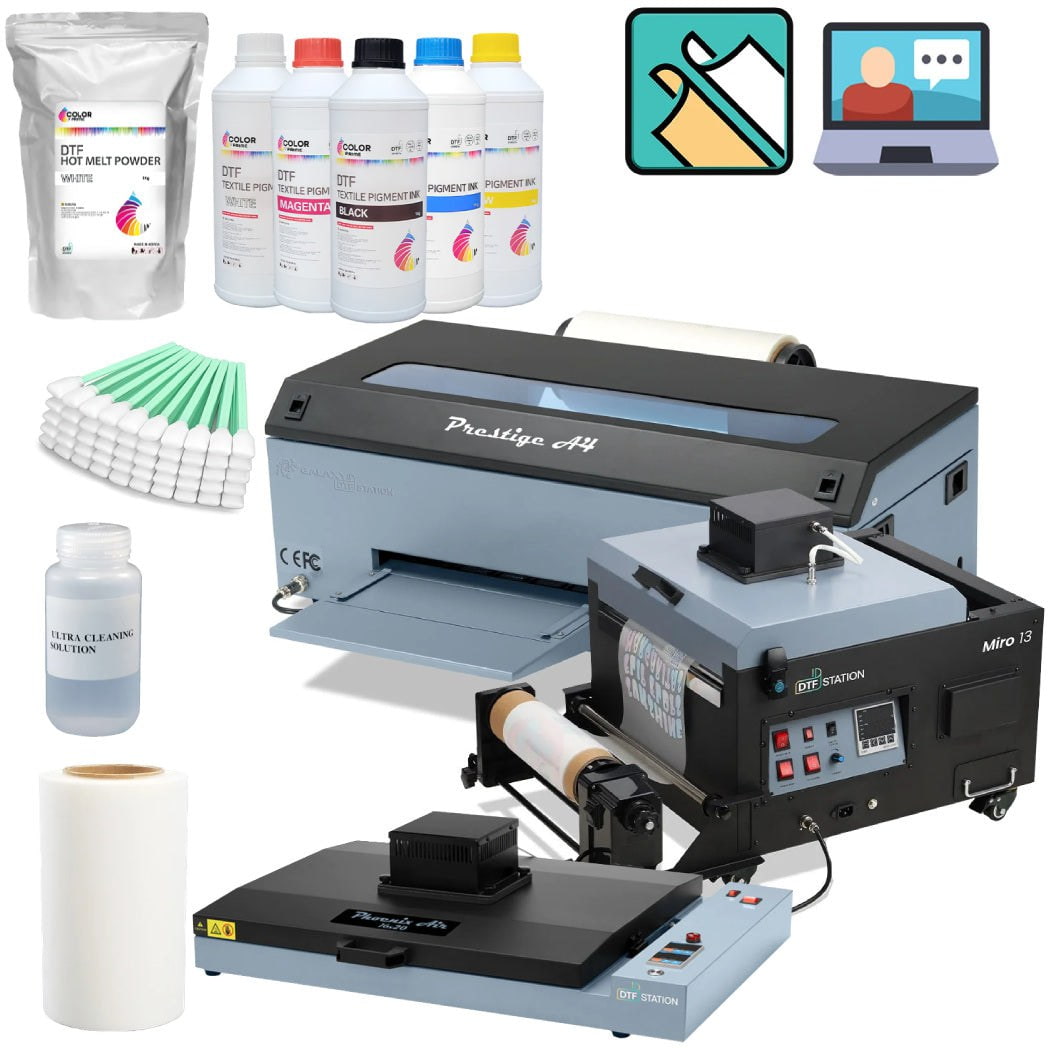 Ultimate DTF Kit: Prestige Printer, Miro 13 Shaker & Phoenix Air ...